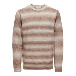 Only & Sons ONLY & SONS Pullover in Hellbraun/ Beige - 68% | Größe S | Herren-plussize