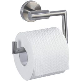 Toilettenpapierhalter Wenko, B:15cm H:10,5cm L:6,5cm, silber, Edelstahl, Toilettenpapierhalter, "Bosio", Edelstahl, rostfrei