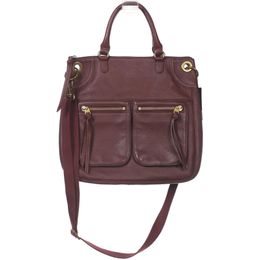 Fossil Damen Handtasche, bordeaux, Gr.