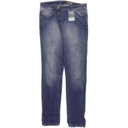 PLEASE Damen Jeans, blau, Gr. 0