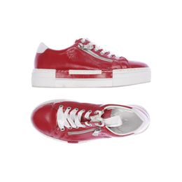 Rieker Damen Sneakers, rot, Gr. 37