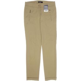 CAMBIO Damen Stoffhose, beige, Gr. 34