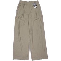 WEEKDAY Damen Stoffhose, beige, Gr. 36