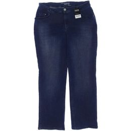 Ulla Popken Damen Jeans, marineblau, Gr. 23