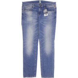 Replay Damen Jeans, blau, Gr. 31