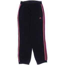 Adidas Damen Stoffhose, schwarz, Gr. 0