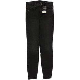 Massimo Dutti Damen Jeans, schwarz, Gr. 38