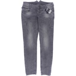 Timezone Damen Jeans, grau, Gr. 30