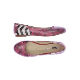 DOGO Damen Ballerinas, pink, Gr. 37