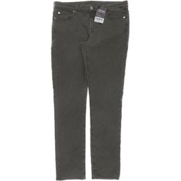 7 For All Mankind Damen Stoffhose, grün, Gr. 31