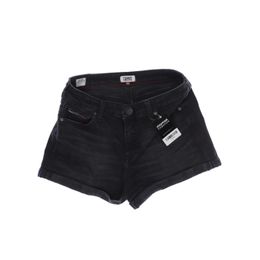 Tommy Jeans Damen Shorts, schwarz, Gr. 28