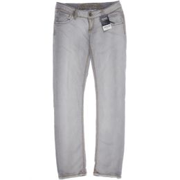 SOCCX Damen Jeans, grau, Gr. 29