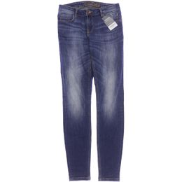 SOCCX Damen Jeans, blau, Gr. 28