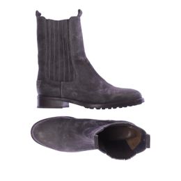 Shabbies Amsterdam Damen Stiefelette, grau, Gr. 39