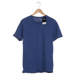 TRIGEMA Herren T-Shirt, blau, Gr. 48