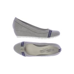 Tom Tailor Damen Pumps, grau, Gr. 38