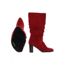 Tamaris Damen Stiefel, rot, Gr. 38