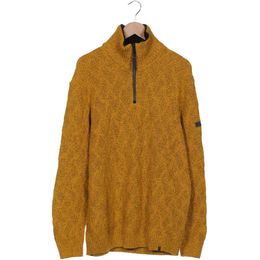 Camel Active Herren Pullover, gelb, Gr. 56