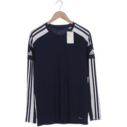 Adidas Herren Langarmshirt, marineblau, Gr. 48