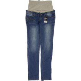 MAMALICIOUS Mama Licious Damen Jeans, blau, Gr. 34