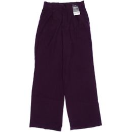 Zara Damen Stoffhose, flieder, Gr. 0