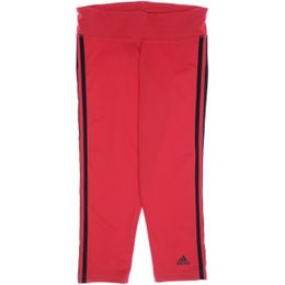 Adidas Damen Stoffhose, rot, Gr. 0