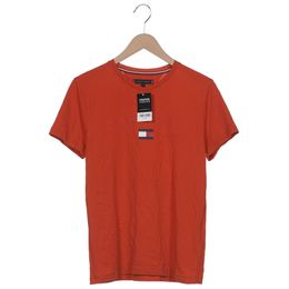 Tommy Hilfiger Herren T-Shirt, orange, Gr. 48