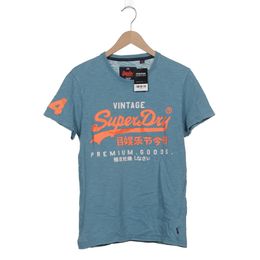 Superdry Herren T-Shirt, blau, Gr. 48