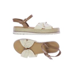 Esprit Damen Sandale, beige, Gr. 42