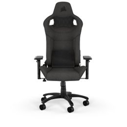 Corsair Gaming Chair "T3 Rush (2023) - Charcoal" Stühle Gr. B/H/T: 80cm x 135cm x 80cm, schwarz (charcoal, schwarz)