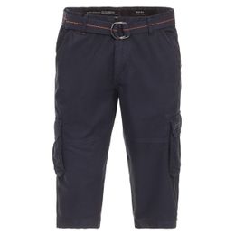 Shorts Casamoda "Casamoda Shorts uni", Herren, Gr. 30, Normalgrößen, blau (dunkelblau), 100% Baumwolle, Hosen