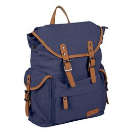 Freizeitrucksack Mustang "TL551091-TL55-one-size" blau (navy) Rucksäcke