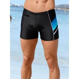 Badehose Naturana Gr. 5, Normalgrößen, grün (schwarz, smaragd) Herren Badehosen