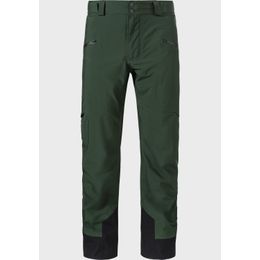 Schöffel Outdoorhose SCHÖFFEL "3L Pants Pizac M" Gr. 48, Normalgrößen, grün (6965, grün), Herren, Oberstoff : Aussenseite: 100% Nylon Innenseite: 100% Polyester (Membran: Polyurethan), Hosen