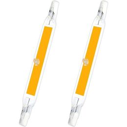 R7S 78 mm led 5 w Warmweiß 3000 k, 500 lm, R7S J78 cob-led linear, ersetzt Halogenstift 40 w 50 w, R7S LED-Glühbirne 78 mm schmal für