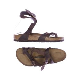 Birkenstock Damen Sandale, braun, Gr. 42