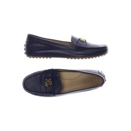 Lauren by Ralph Lauren Lauren Ralph Lauren Damen Halbschuh, marineblau, Gr. 38