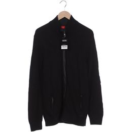 s.Oliver Herren Strickjacke, schwarz, Gr. 54