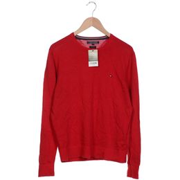 Tommy Hilfiger Herren Pullover, rot, Gr. 48