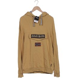 Napapijri Herren Kapuzenpullover, beige, Gr. 52