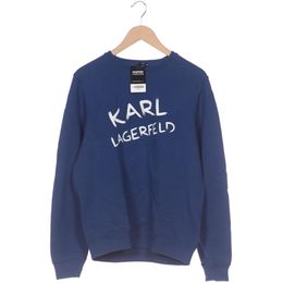 K by KARL LAGERFELD Karl by Karl Lagerfeld Herren Sweatshirt, blau, Gr. 48