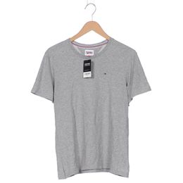 Tommy Jeans Herren T-Shirt, grau, Gr. 48