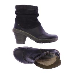 El Naturalista Damen Stiefelette, schwarz, Gr. 40