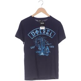 Diesel Herren T-Shirt, marineblau, Gr. 48