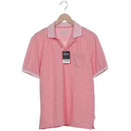 Bugatti Herren Poloshirt, pink, Gr. 52