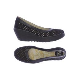 Fly London Damen Ballerinas, schwarz, Gr. 40