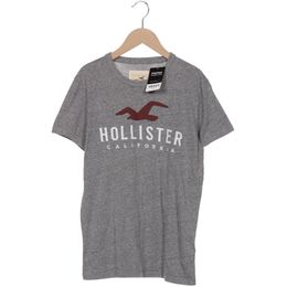 Hollister Herren T-Shirt, grau, Gr. 44