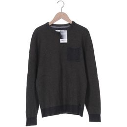 EDC by Esprit Herren Pullover, grün, Gr. 48