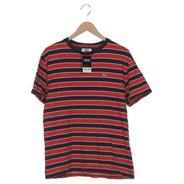 Tommy Jeans Herren T-Shirt, rot, Gr. 52