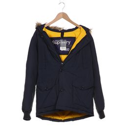 Superdry Herren Mantel, marineblau, Gr. 54